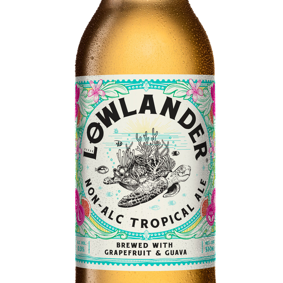 Lowlander Non-Alc Tropical Ale: alcoholvrij fruitbier – Lowlander beer